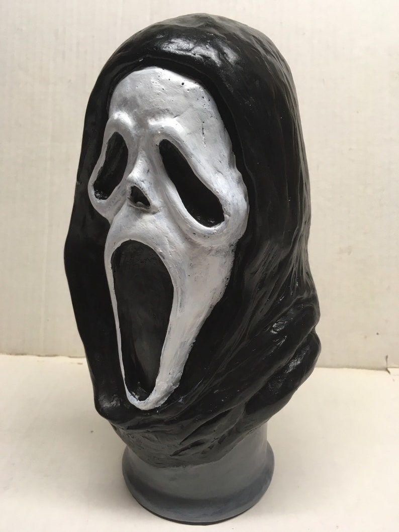 Scream Statue Bust Sculpture Hand Made Horror - Etsy