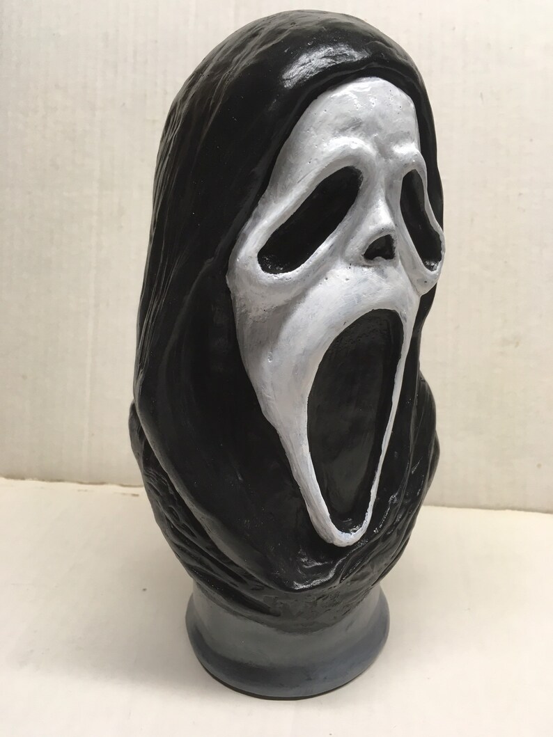 Scream Statue Bust Sculpture Hand Made Horror - Etsy