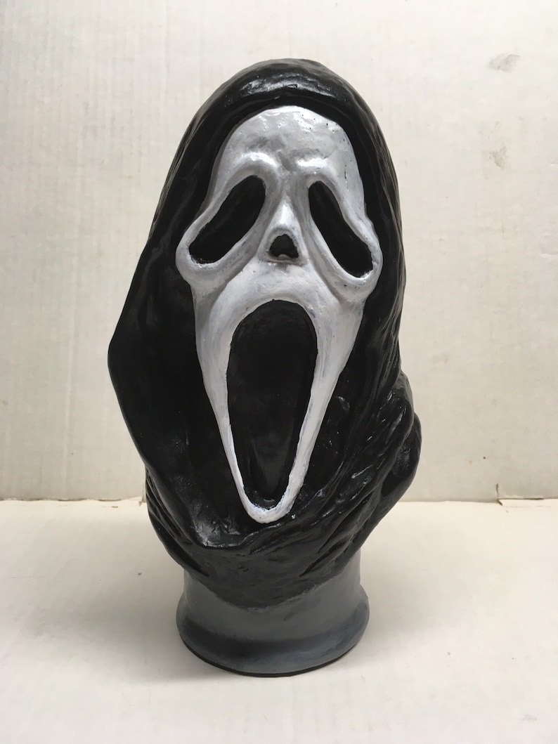Scream Statue Bust Sculpture Hand Made Horror - Etsy