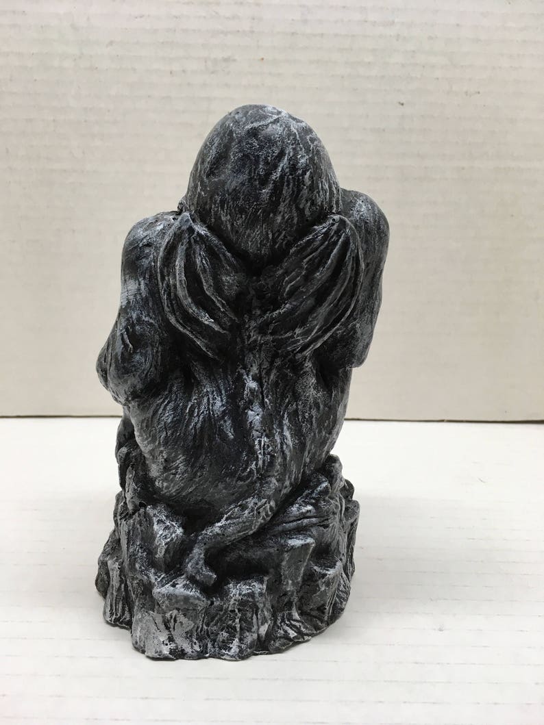 Cthulhu Statue HP Lovecraft Bust Hand Made Cosmic Horror Great Old One ...