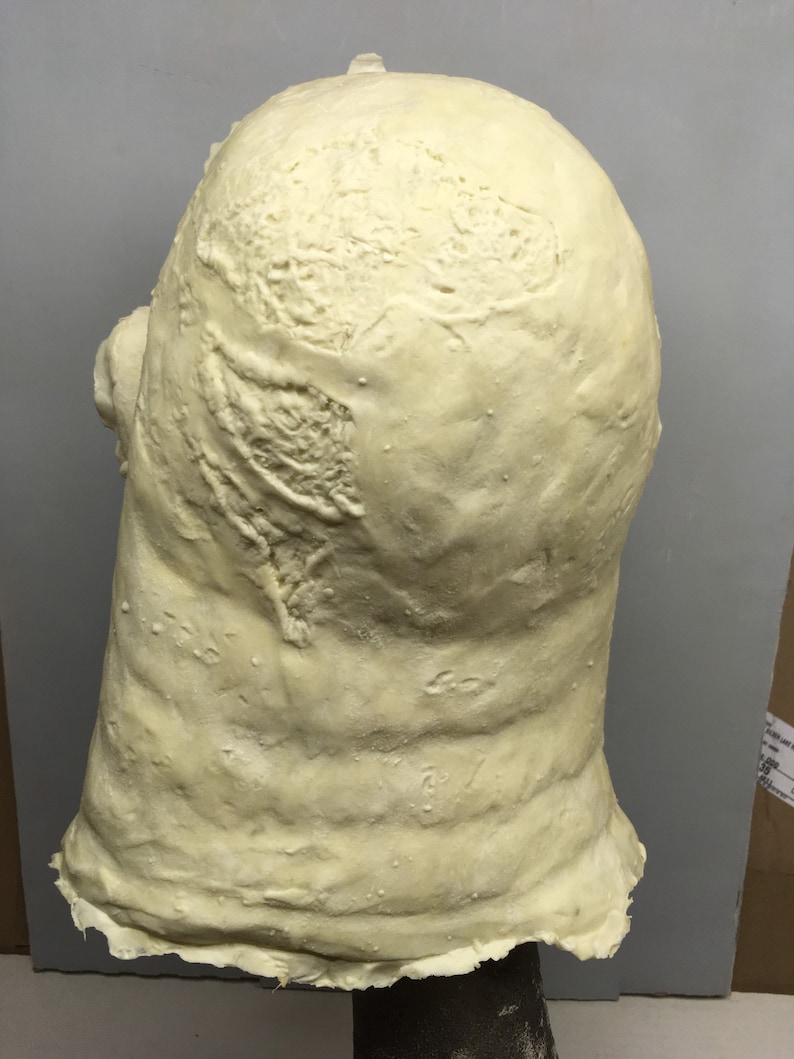 Fat bloated chubby Zombie Raw Blank Latex Mask Prop Hand Made | Etsy