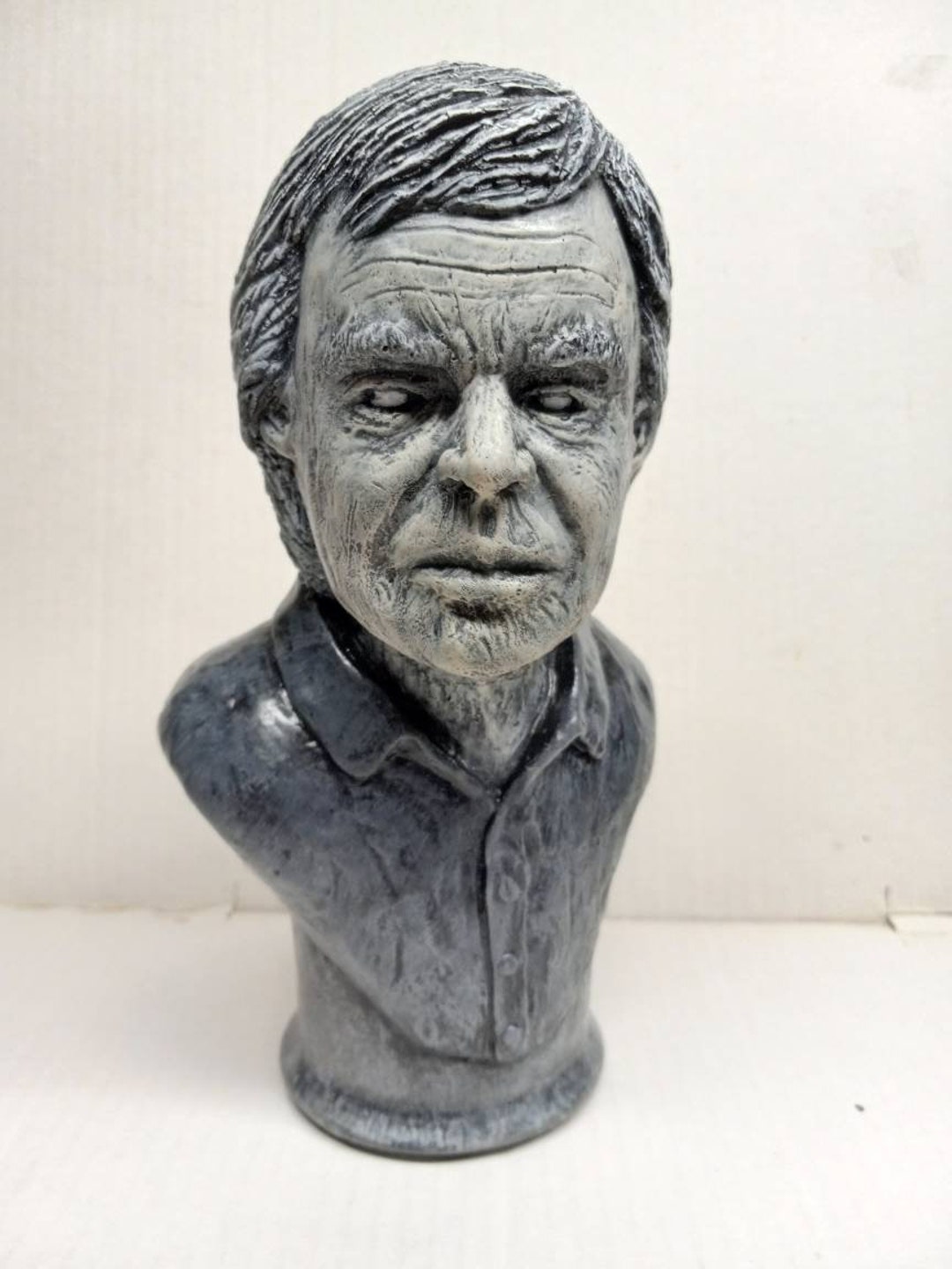 HR Giger Bust Statue Hand Made Horror - Etsy
