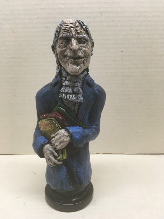 Uncle Creepy Statue Hand Made Horror Host Warren Comic - Etsy