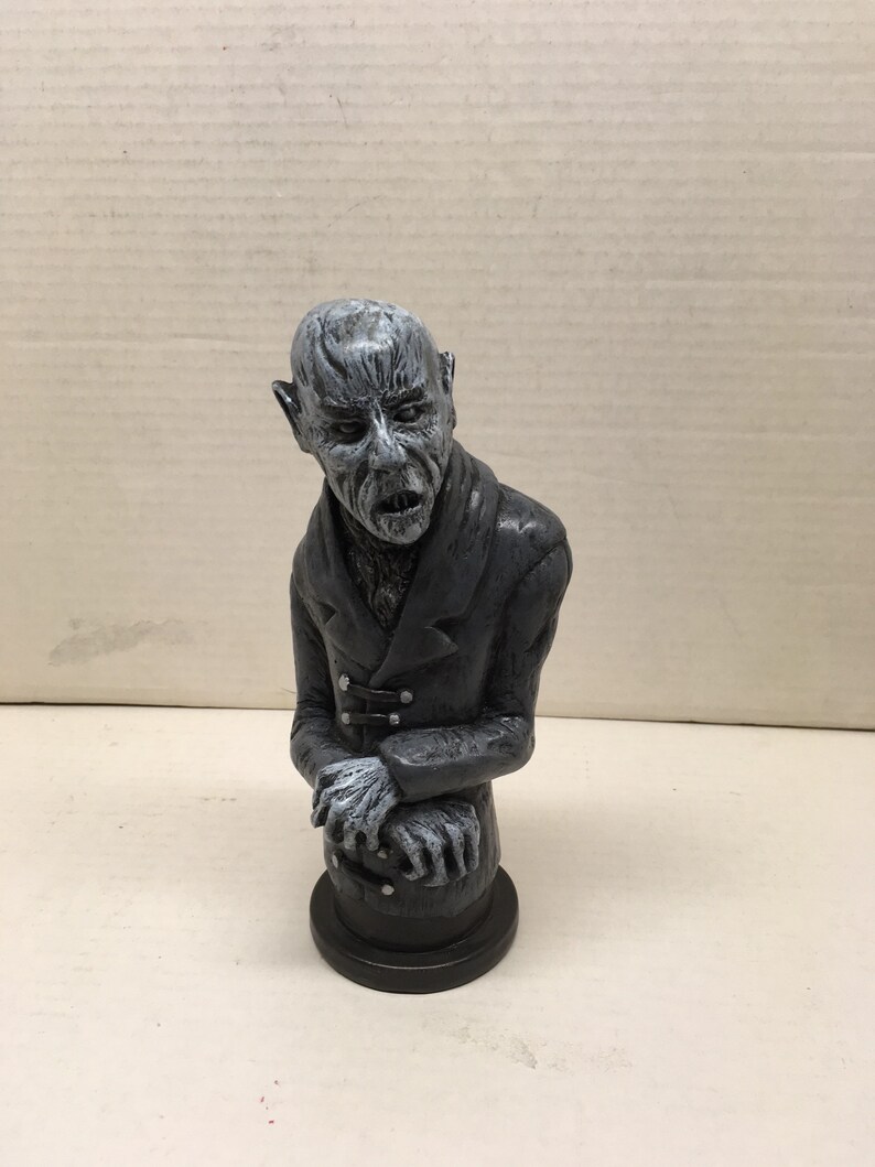 NOSFERATU Vampire Sculpture Bust Hand Made Horror Max Schreck - Etsy