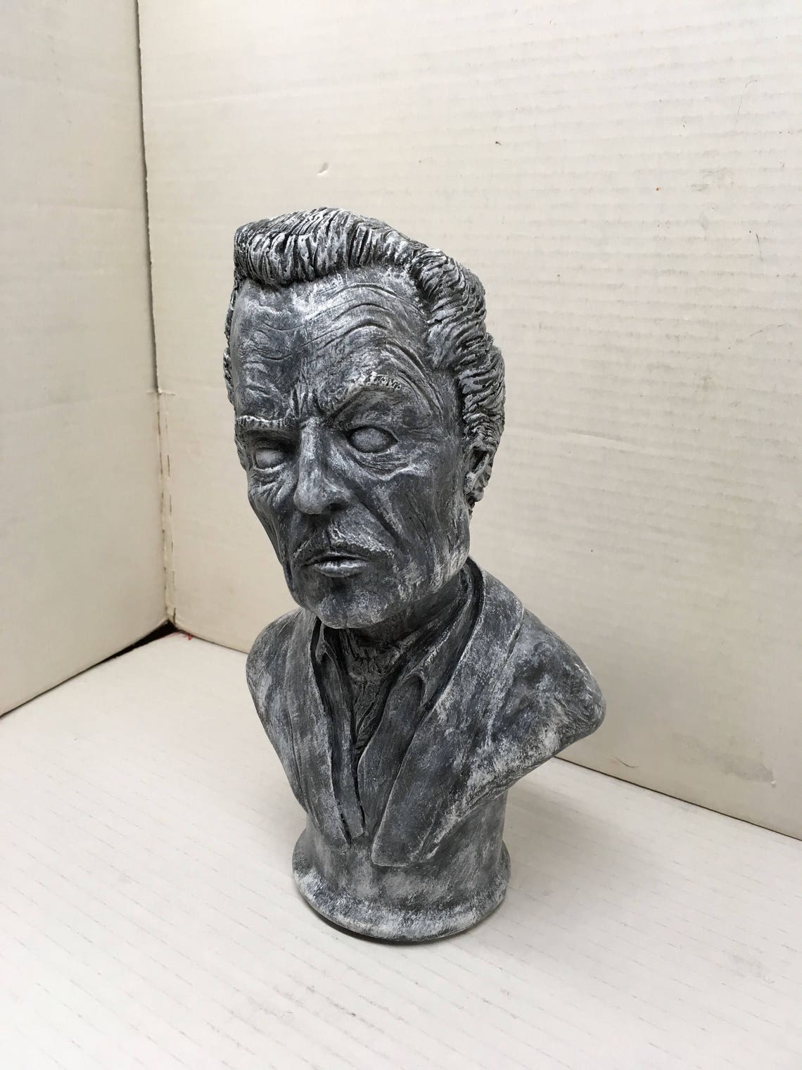 Vincent Price bust statue hand made horror sculpture | Etsy