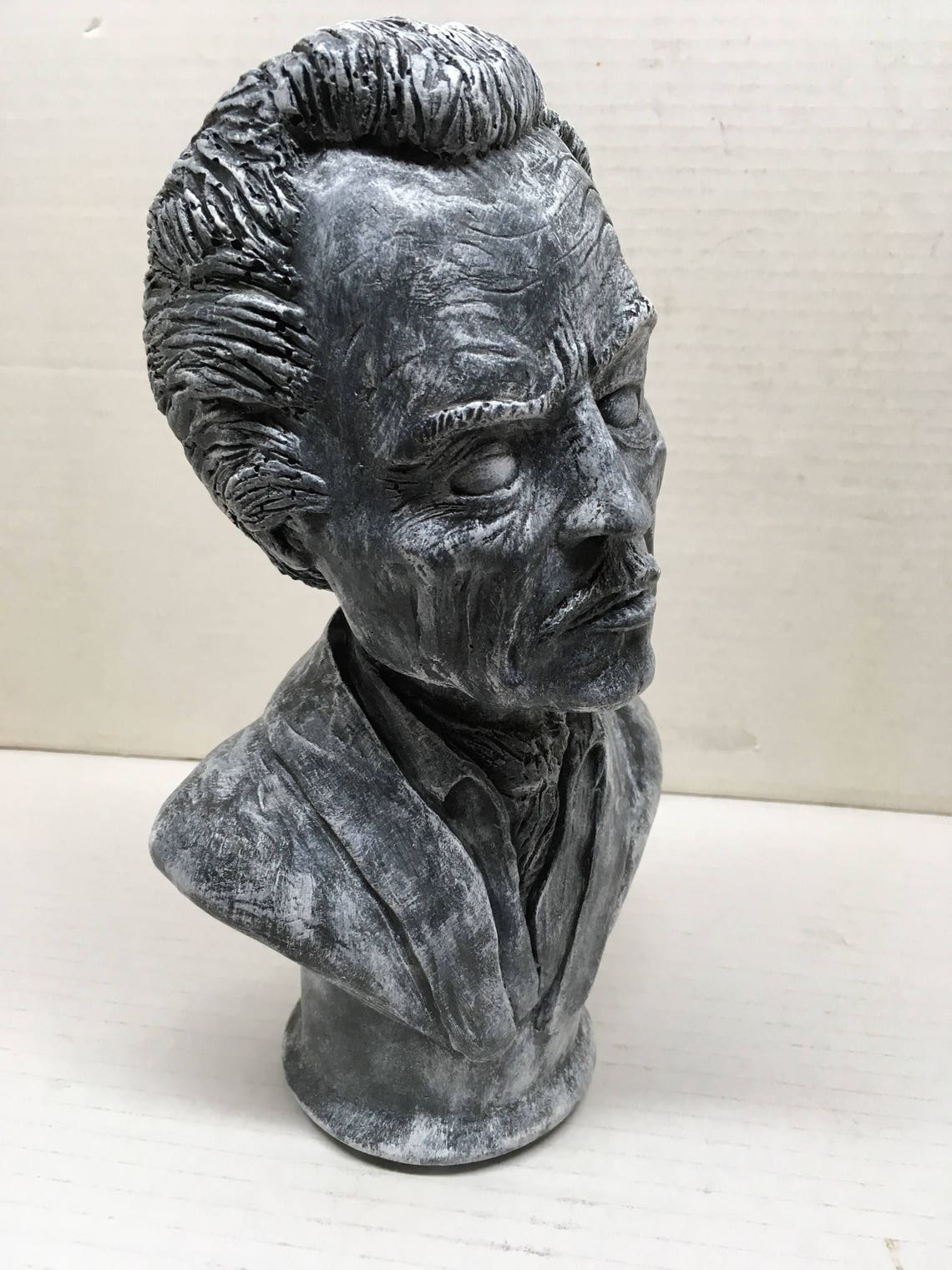 Vincent Price bust statue hand made horror sculpture | Etsy