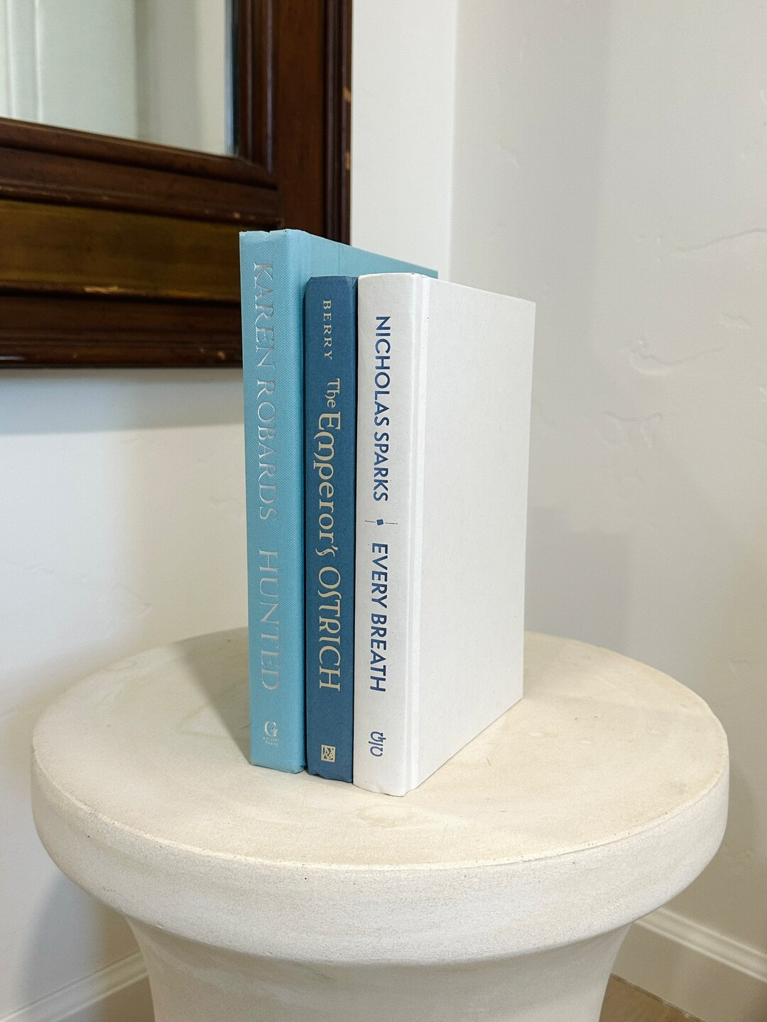 Blue Book Decor- Decorative Blue Book Set - Blue Books - Blue Books ...