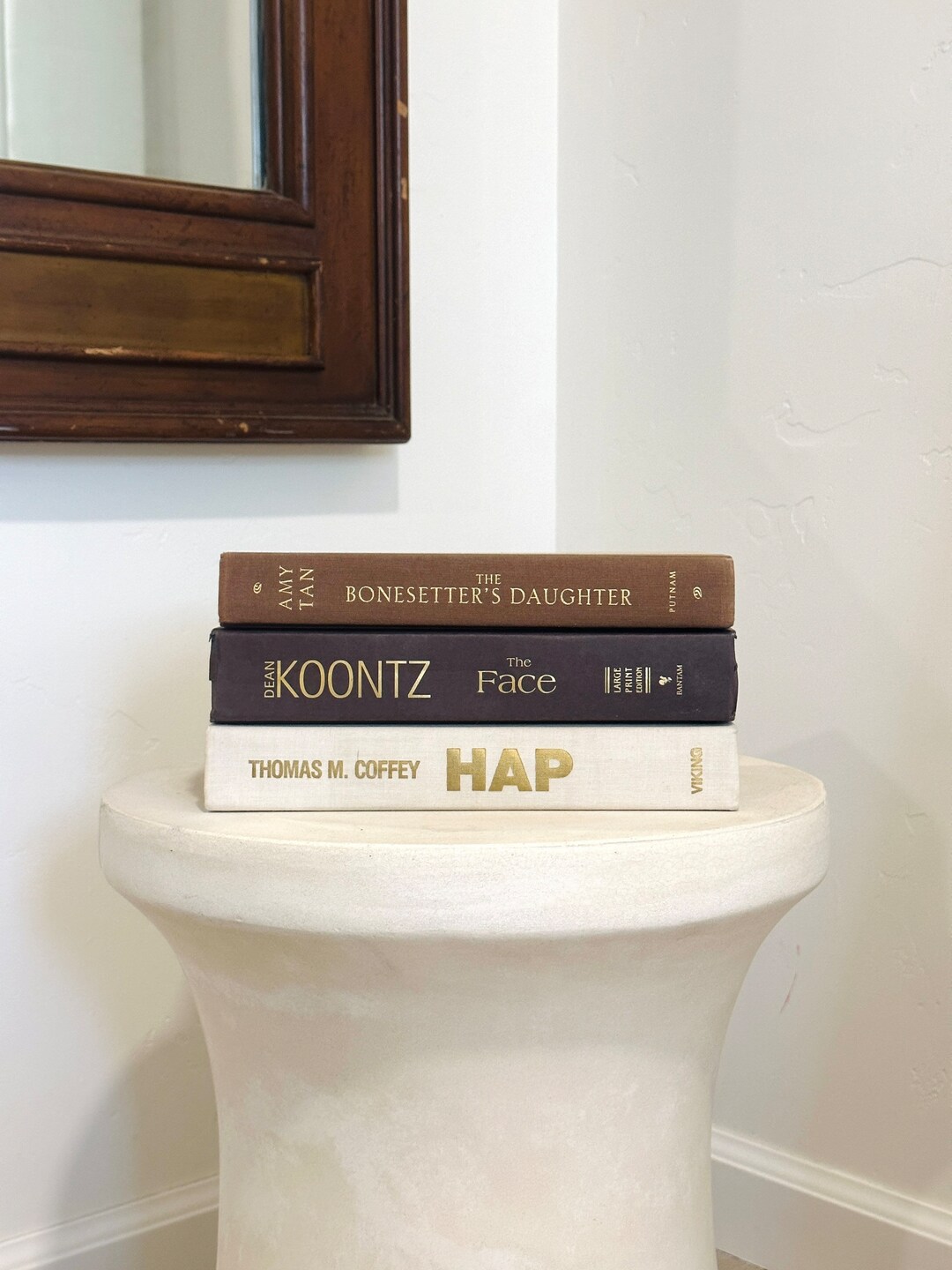 Decorative Books - Book Stack - Shelf Decor - Coffee Table Books ...