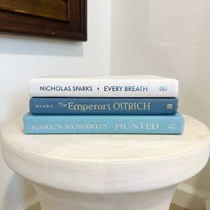 Blue Book Decor- Decorative Blue Book Set - Blue Books - Blue Books ...