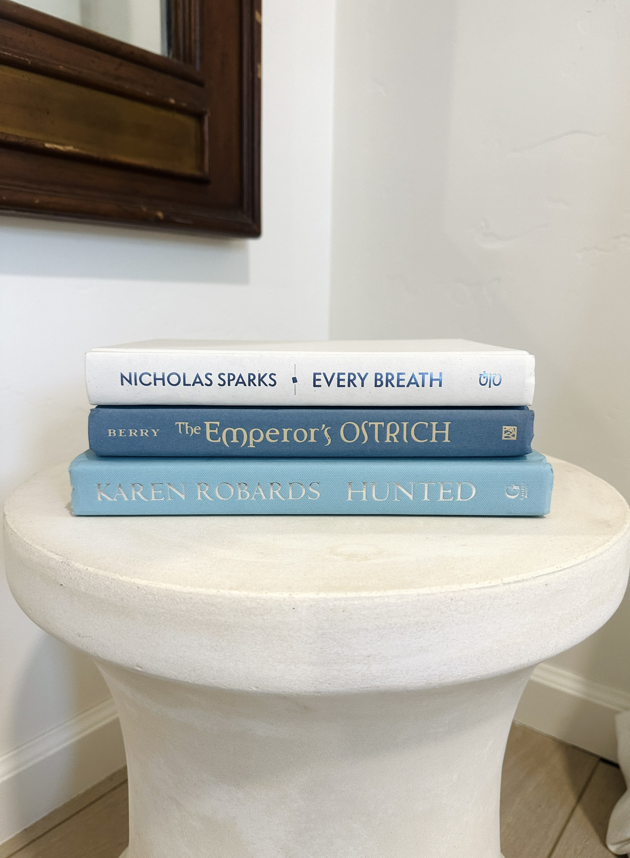 Blue Book Decor Decorative Blue Book Set Blue Books Blue Books Staging ...