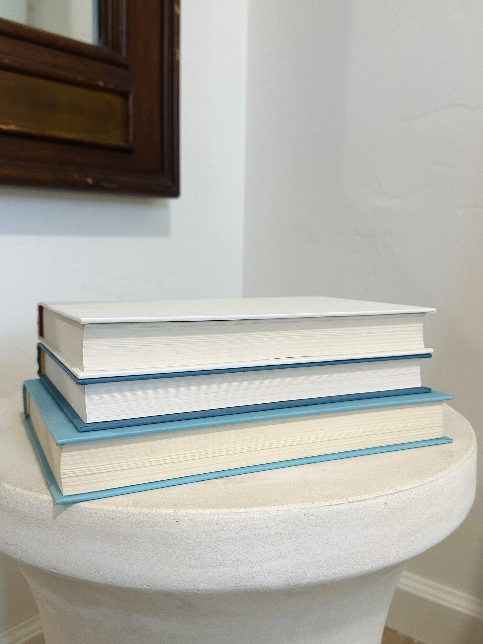 Blue Book Decor- Decorative Blue Book Set - Blue Books - Blue Books ...