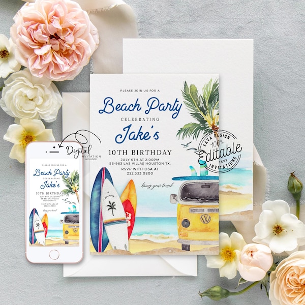 Beach Themed Party - Etsy