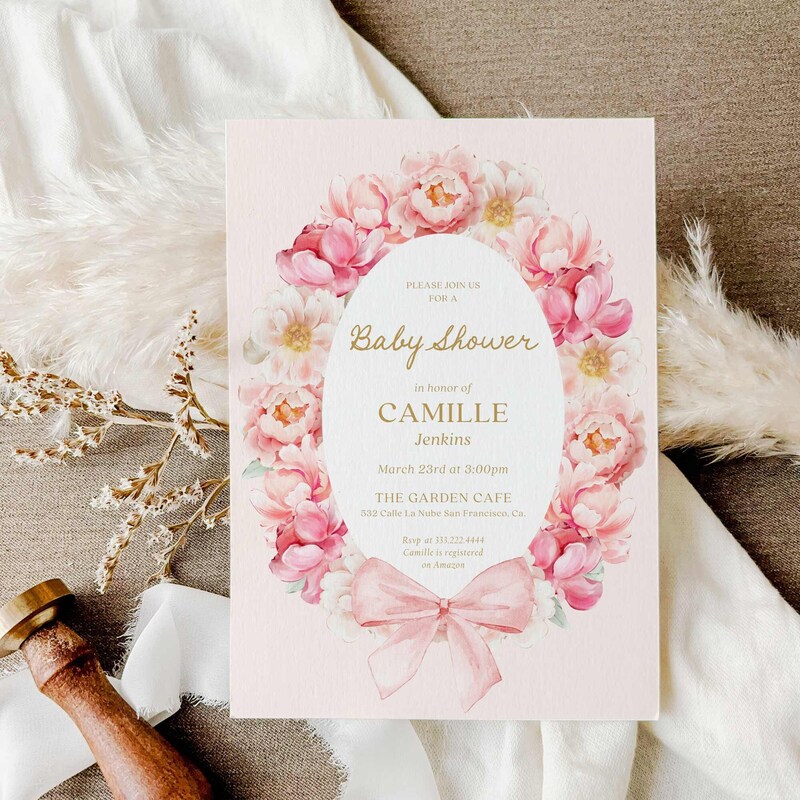 Flower Girl Invite - Etsy