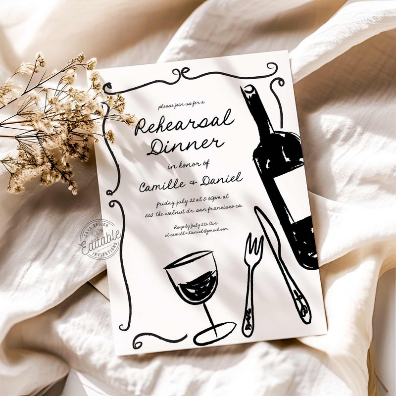 Spring Rehearsal Dinner - Etsy UK