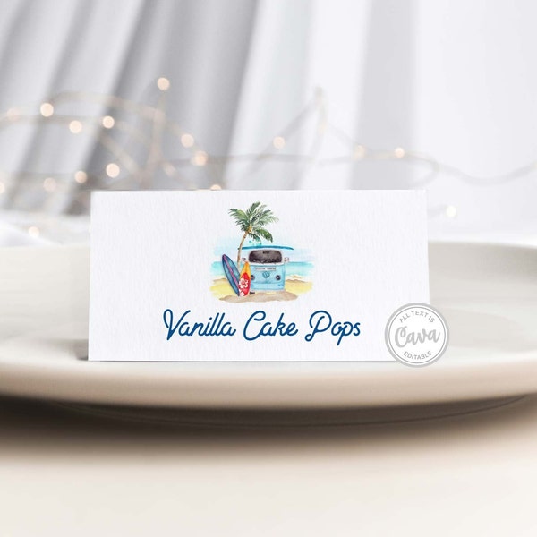 Beach Food Labels - Etsy
