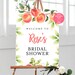 Editable Peach Welcome Party Sign Printable Georgia Peach - Etsy