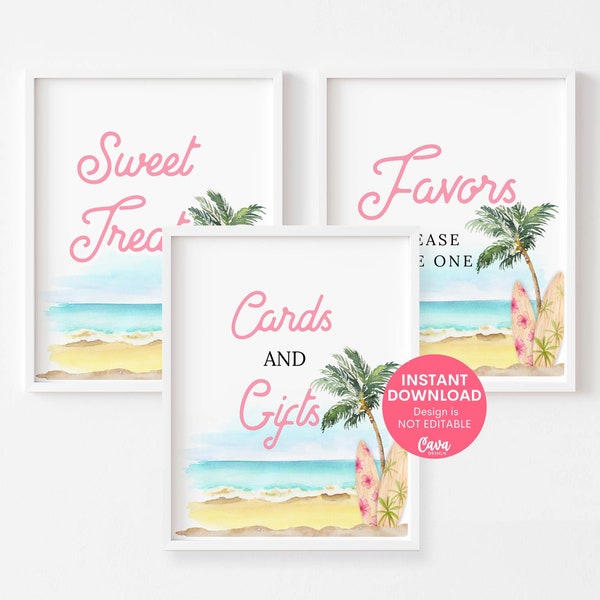 Beach Party Decor - Etsy