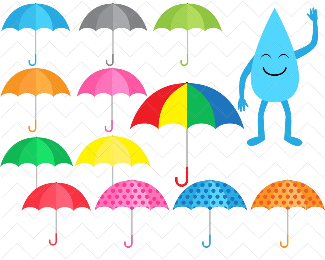 Funny Rain Digital Cutting Files Svg Png Eps Jpg Cuttable - Etsy