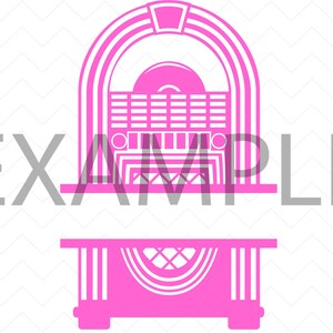 Split the Best Music Monogram - Cutting Files Svg Png Eps Jpg Dxf ...