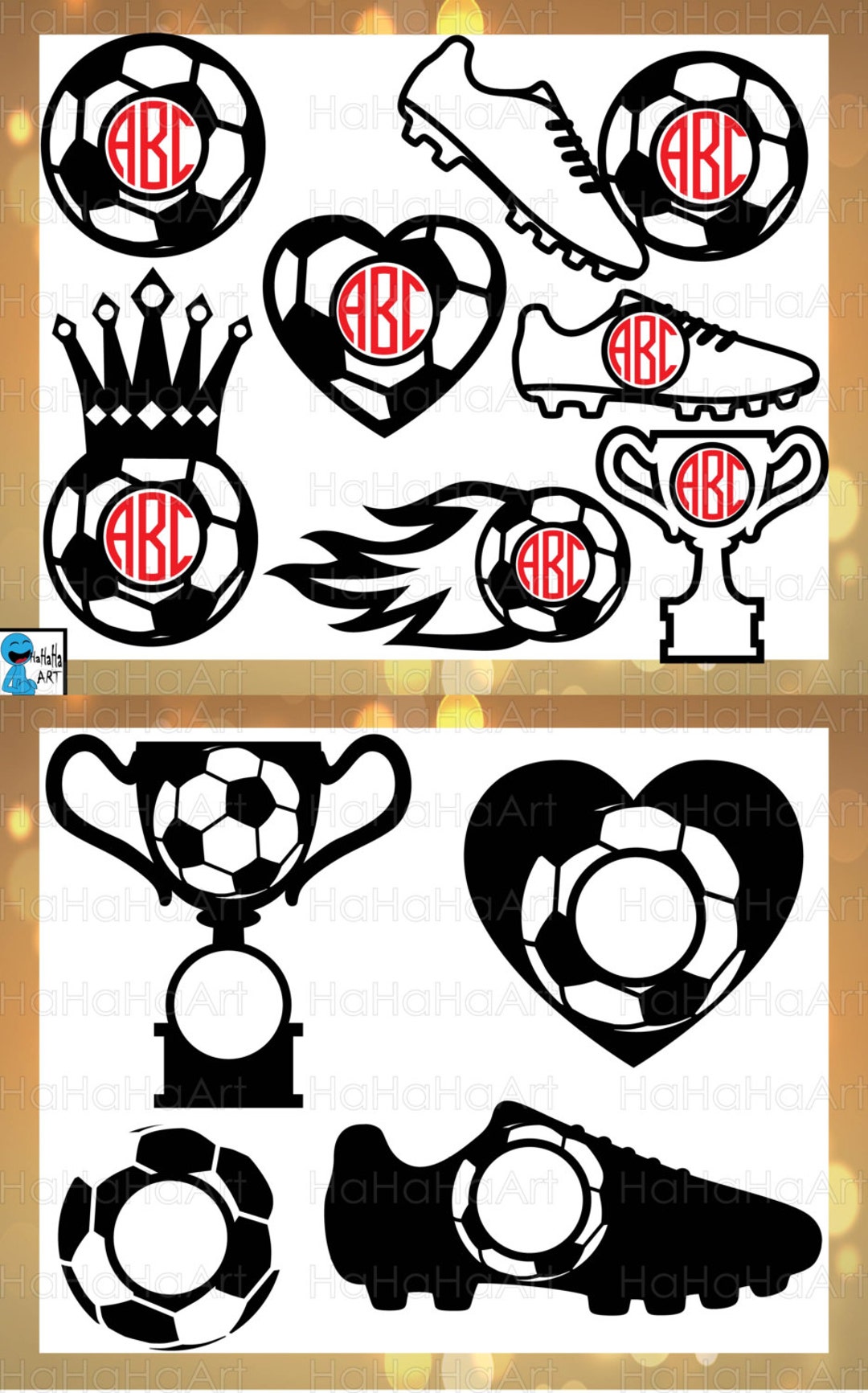 Best Soccer Ever Monogram - Digital Cutting Files Svg Png Eps Jpg Dxf ...