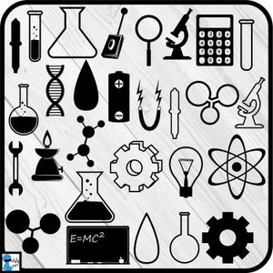 Monogram Laboratory Black - Cutting Files Svg Png Jpg Eps Dxf Digital ...
