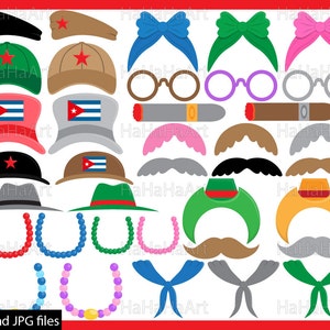 CUBA Props Clipart PDF JPG Digital Graphic Design Commercial Use ...