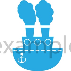 The Nautical Monogram Digital Cutting Files Svg Png Eps Jpg Dxf Graphic ...