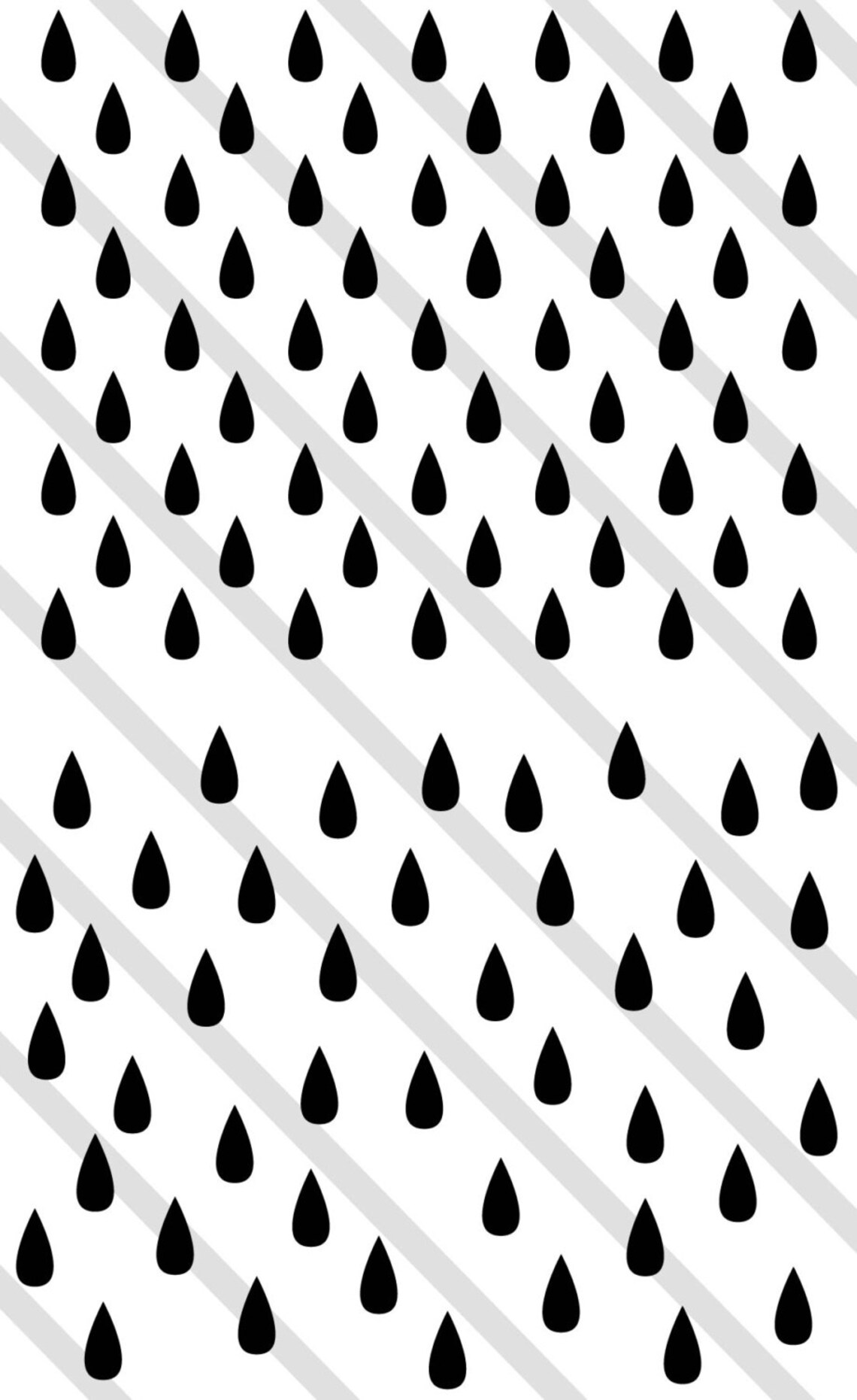 Monogram Funny Rain Black Cutting Files Svg Png Jpg Eps Dxf | Etsy