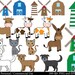 Farm Animals Set Clipart - Digital Clip Art Graphics, Personal ...