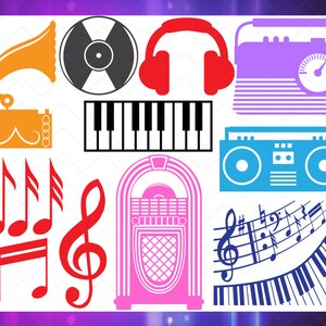 The Best Music Monogram - Digital Cutting Files Svg Png Eps Jpg Dxf ...