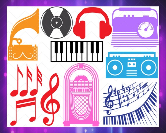 The Best Music Monogram Digital Cutting Files Svg Png Eps - Etsy