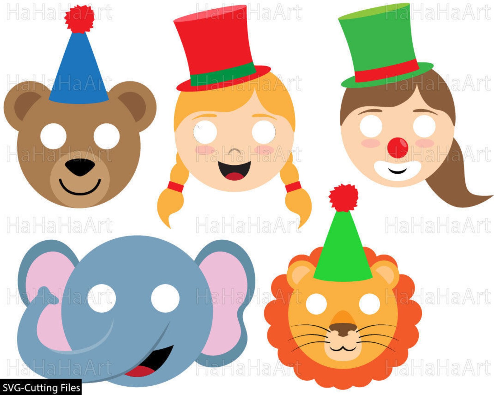 Props Circus Cutting Files SVG JPG Digital Graphic Design | Etsy