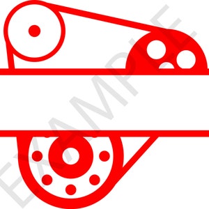 Cool Cars Split Monogram - Digital Files Svg Dxf Eps Png Vinyl Cut ...