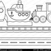 Outline All Transportation Set Clipart - Digital Clip Art Graphics ...