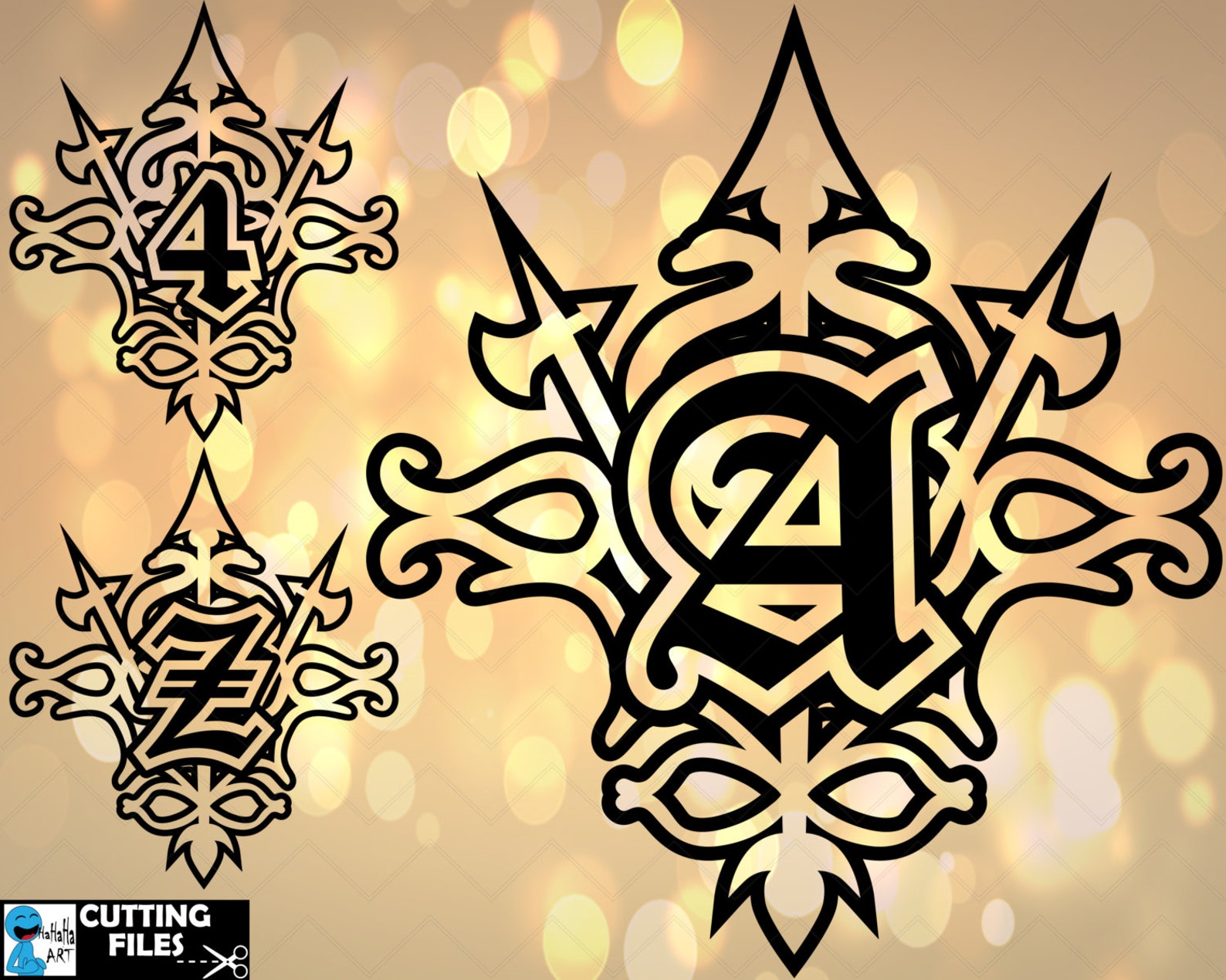 England Regal Alphabet Numbers V1 - Digital Cutting Files Svg Png Eps ...