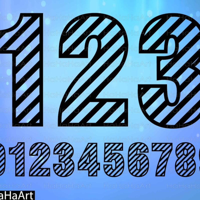 Number Two Clipart - Etsy