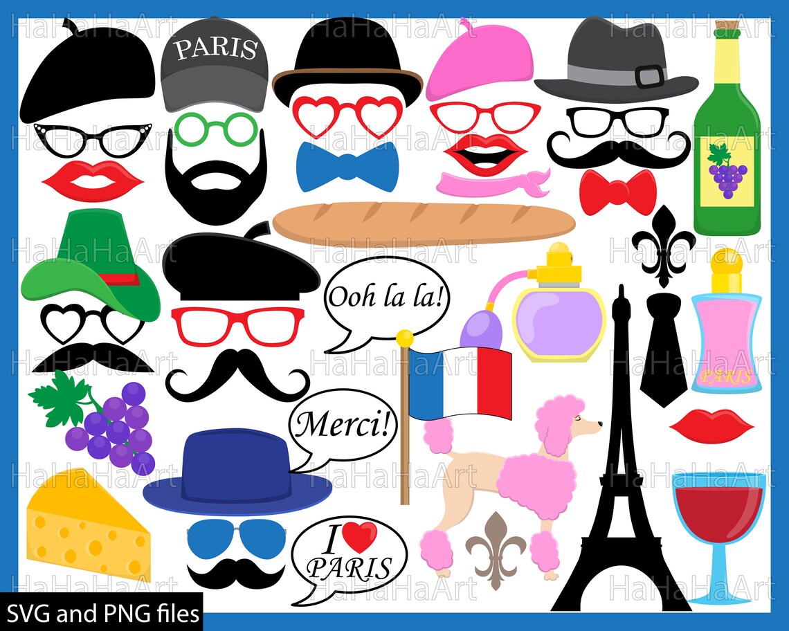 France Props Cutting Files SVG PNG Digital Graphic Design - Etsy