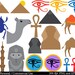 Egypt - Set Clipart - Digital Clip Art Graphics, Personal, Commercial ...