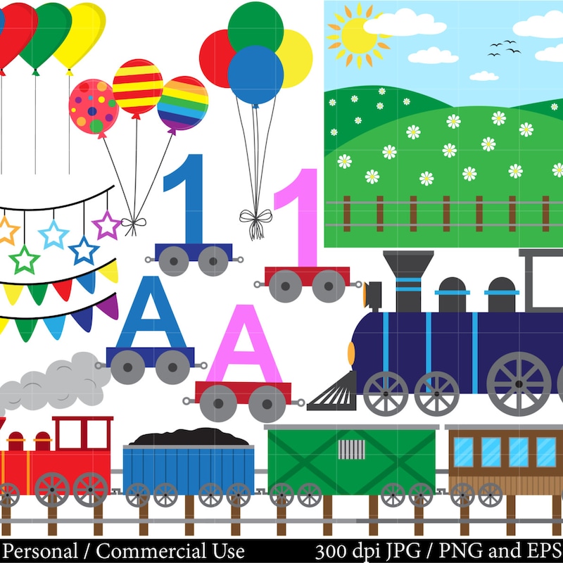 Train Track Number - Etsy