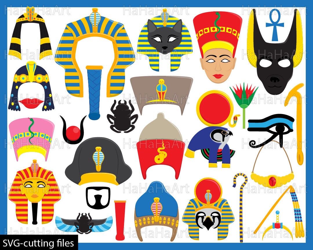 Egypt and Gods - Cutting Files SVG JPG Digital Graphic Design Instant ...