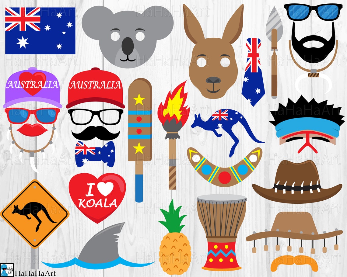 Props Australia Props / Cutting Files Svg Png Jpg Digital - Etsy
