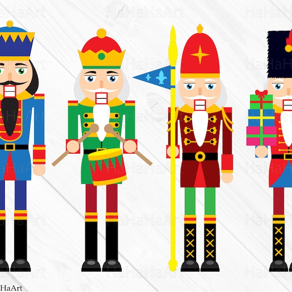 Nutcracker Clipart - Etsy