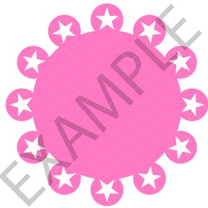 Monogram Frame V1 - Clip Art / Cutting Files Svg Png Jpg Dxf Digital ...