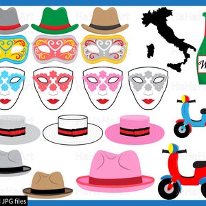 Italy Props - Cutting Files SVG JPG Digital Graphic Design Instant ...