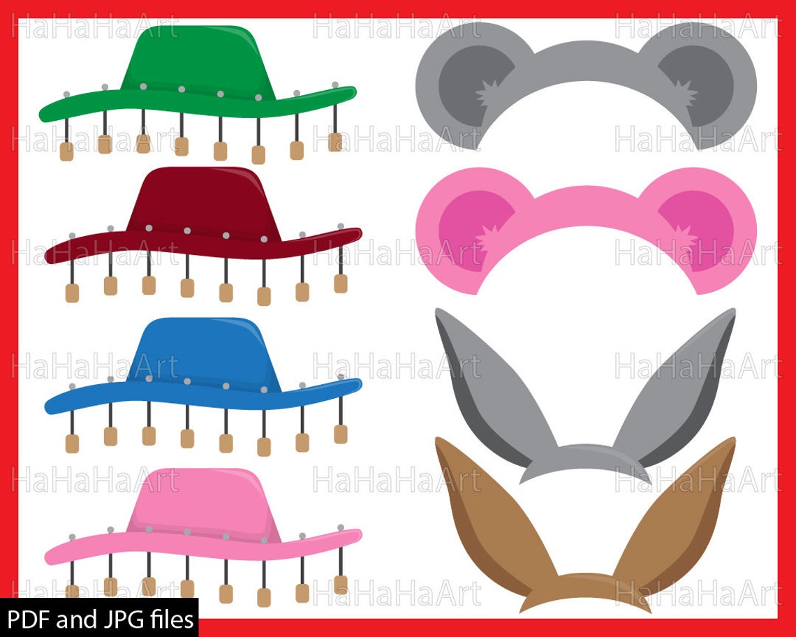 Australia Props Clipart PDF JPG Digital Graphic Design - Etsy