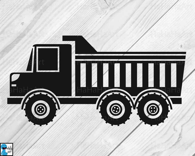 Dump Truck Monogram Clip Art / Cutting Files Svg Png Jpg Dxf - Etsy