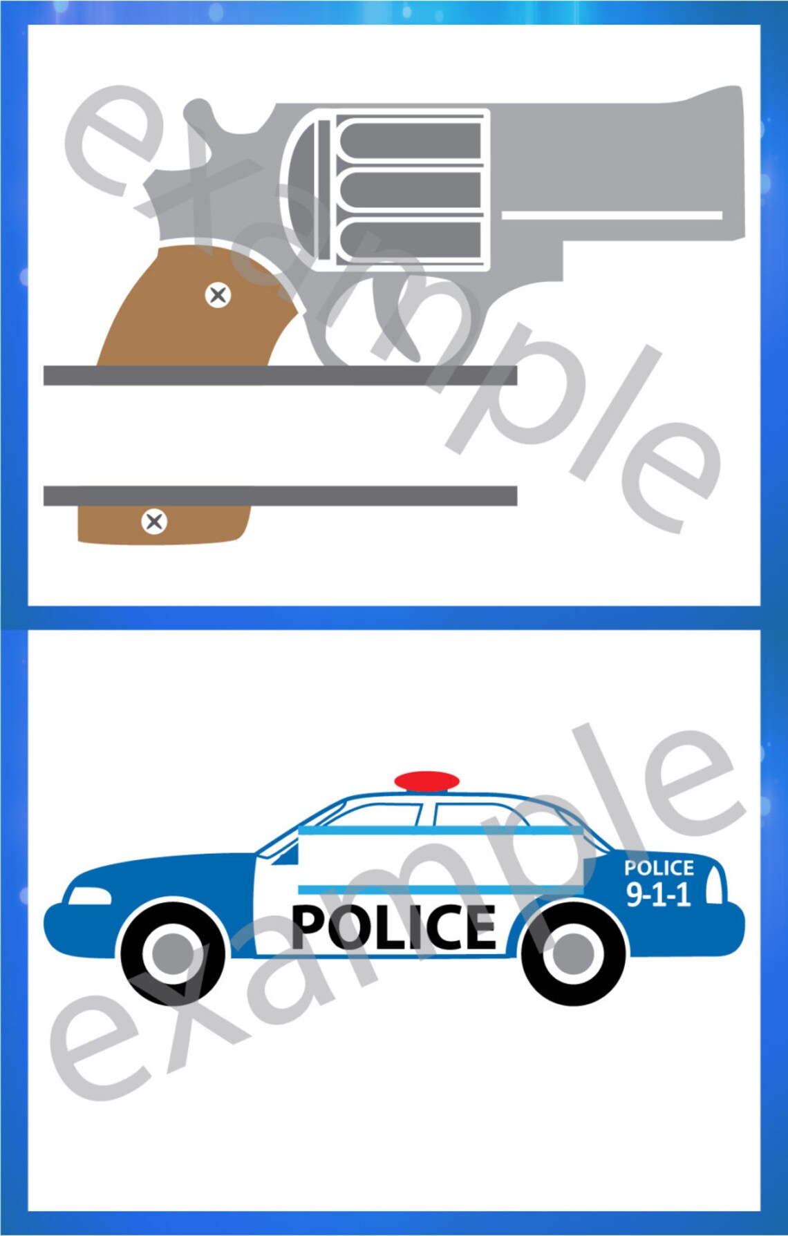 Split Fun Police Monogram Digital Cutting Files Svg Png Eps - Etsy