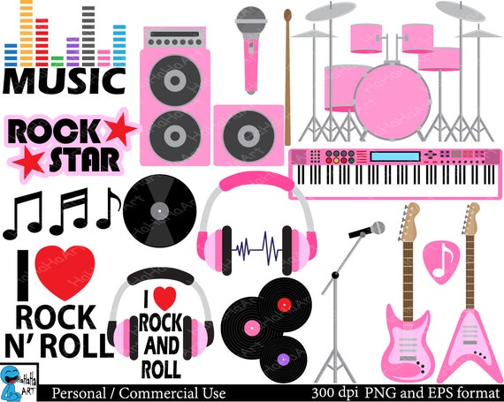 Rocker Girl Clipart Png