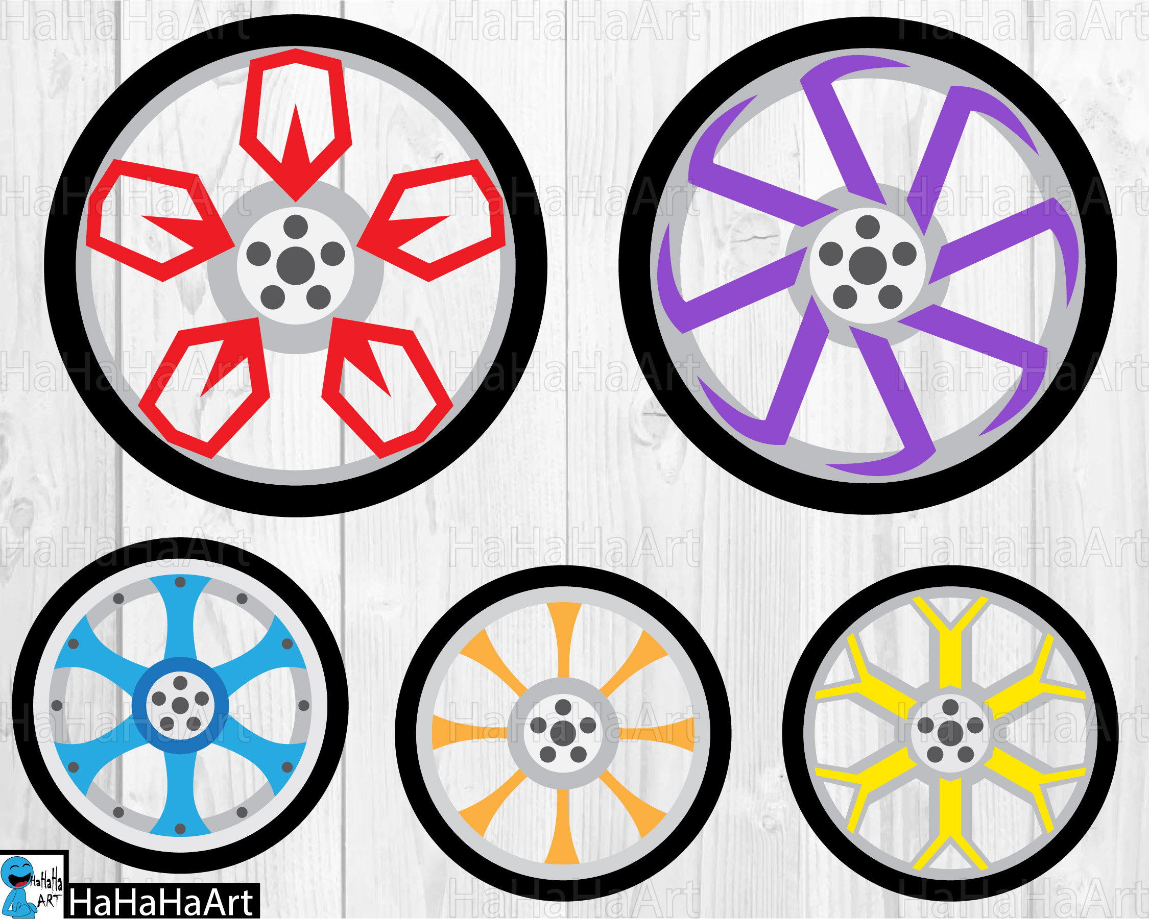 Tires and Rims Clipart / Cutting Files Svg Png Jpg Dxf - Etsy Australia