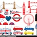 London UK - Set Clipart - Digital Clip Art Graphics, Personal ...